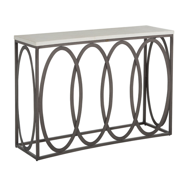 Ella Aluminum Console Table - Watson Brothers Patio and Hearth