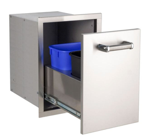 Fire Magic Premium Flush Trash Bin - Watson Brothers Patio and Hearth